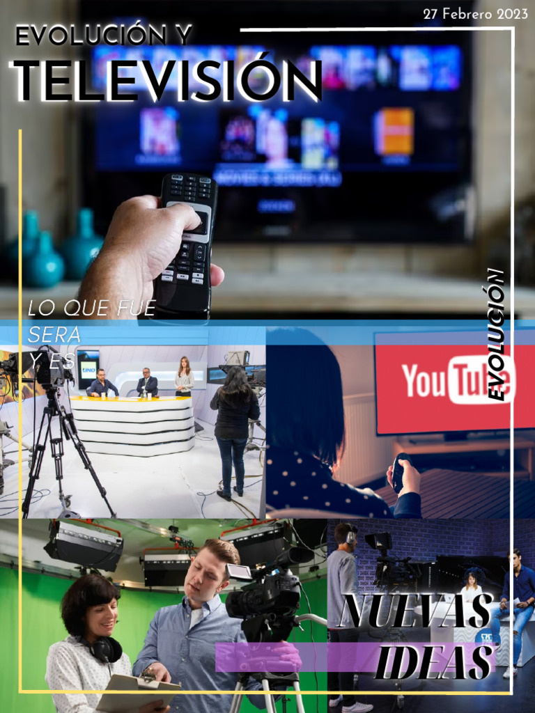 Ensayo Evolucion de La Television | PDF | Televisión | Medios de ...