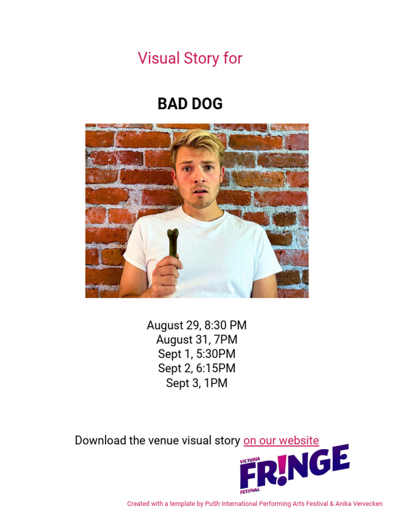 Bad Dog Visual Story | PDF | Thunder | Dogs