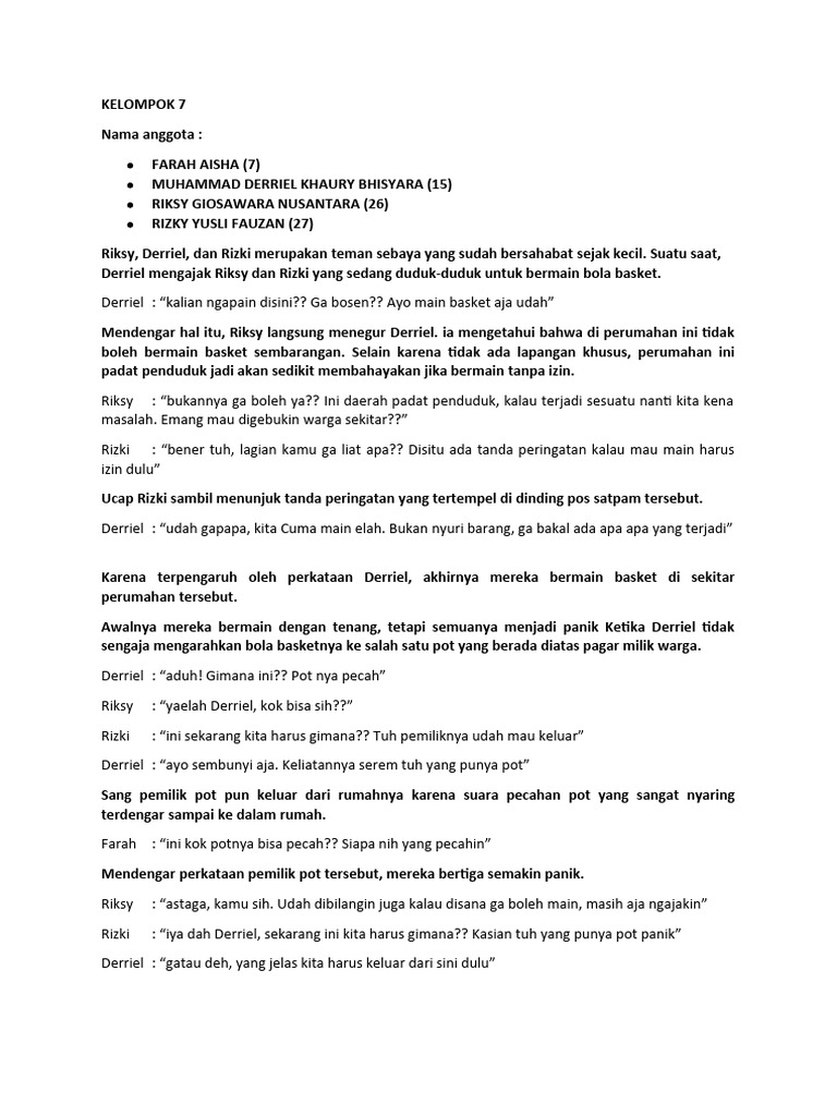 Naskah Agama Kel 7 | PDF