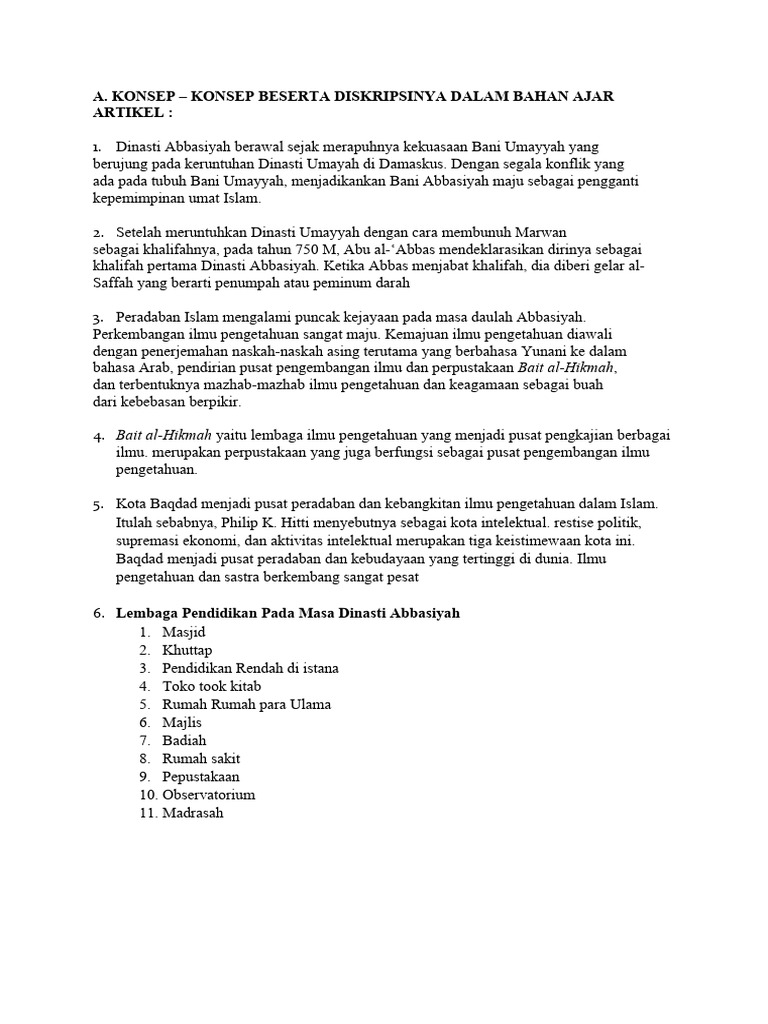 Analisa Materi 2 SKI | PDF