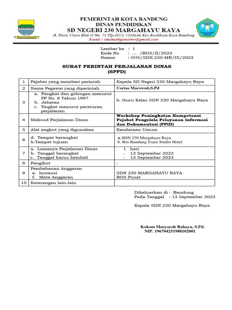 SPPD Bu Cori.. | PDF