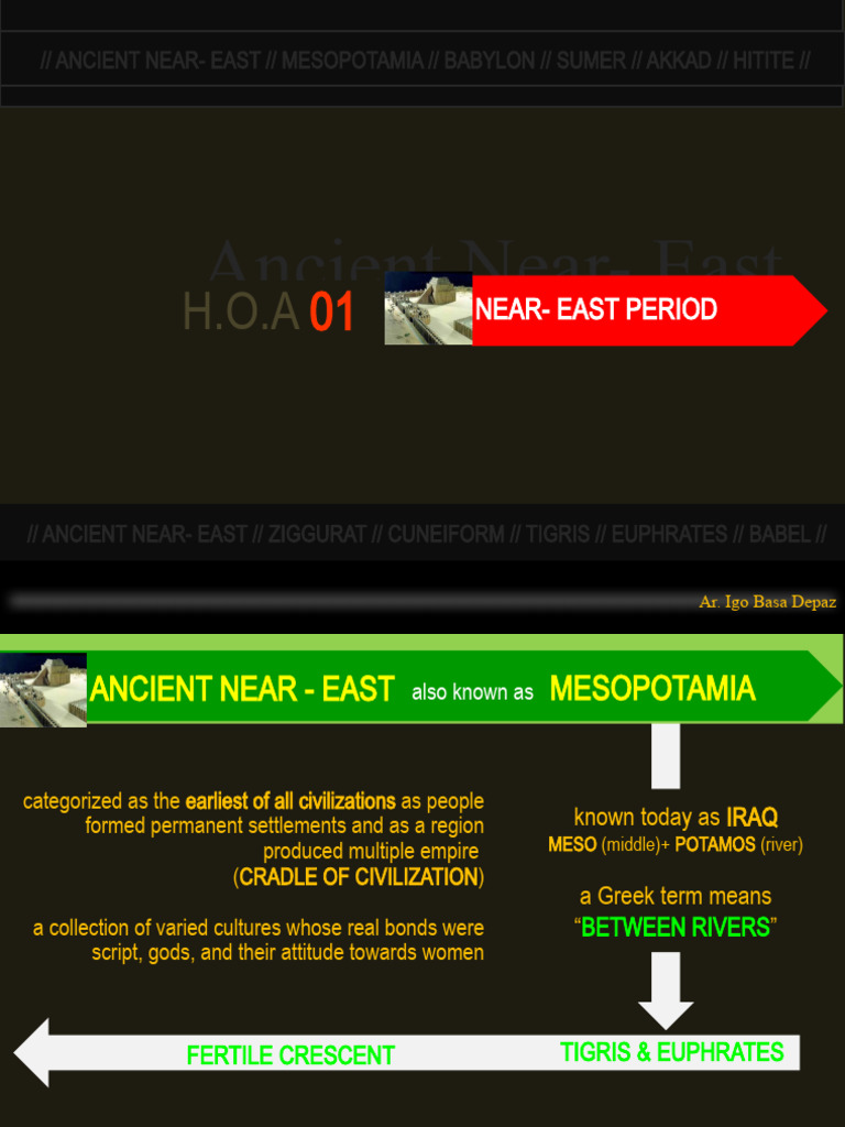 02 Ancient Near - East | PDF | Mesopotamia | Sumer