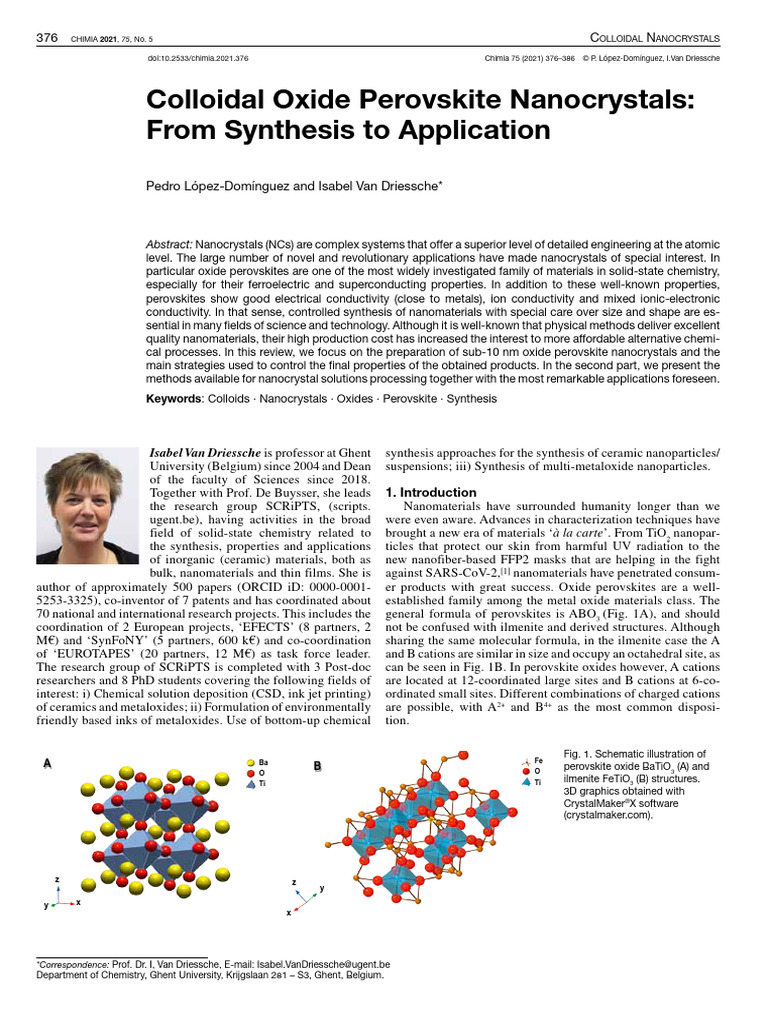Chimiaadmin,+2021 0376 | PDF | Nanomaterials | Ferroelectricity