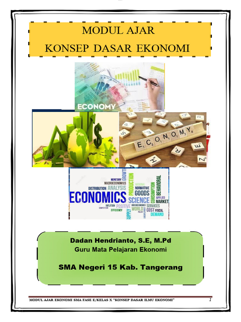 MA - Ekonomi - Fase E | PDF