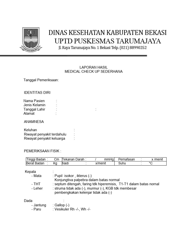 Format Mcu Sederhana | PDF