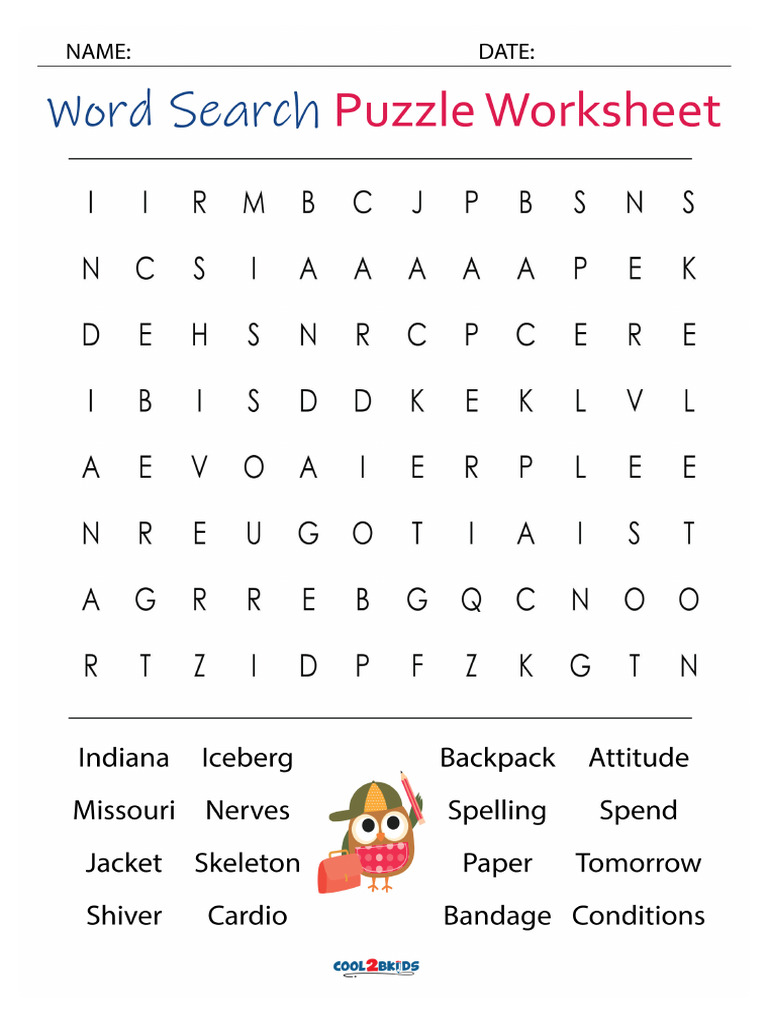 5th-Grade-Word-Search-Puzzles-Worksheets | PDF