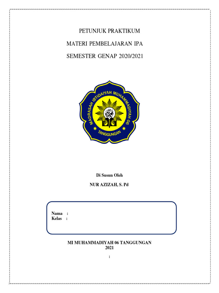 Petunjuk Praktikum Ipa | PDF | Karier & Perkembangan