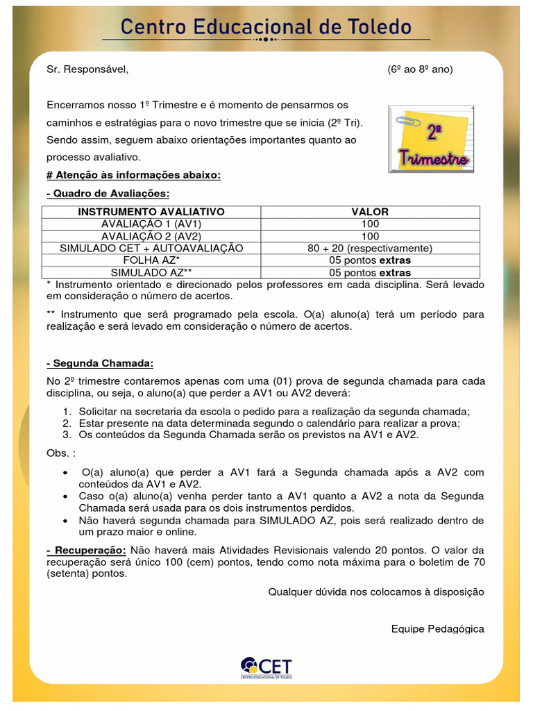Instrumentos Avaliativos 6º Ao 8º | PDF Instrumentos Avaliativos 6º Ao 8º | PDF
