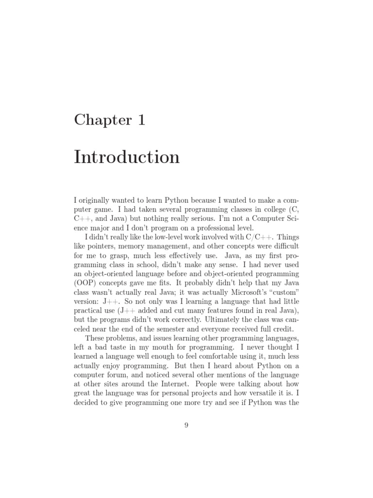 Python Book Ch1 Pdf Python Programming Language Operating System