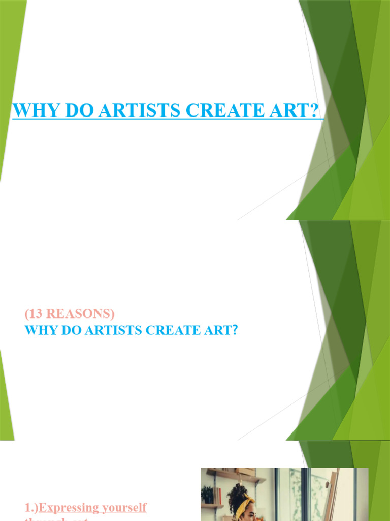 Contemporary Arts (Presentation) | PDF | Creativity | Feeling
