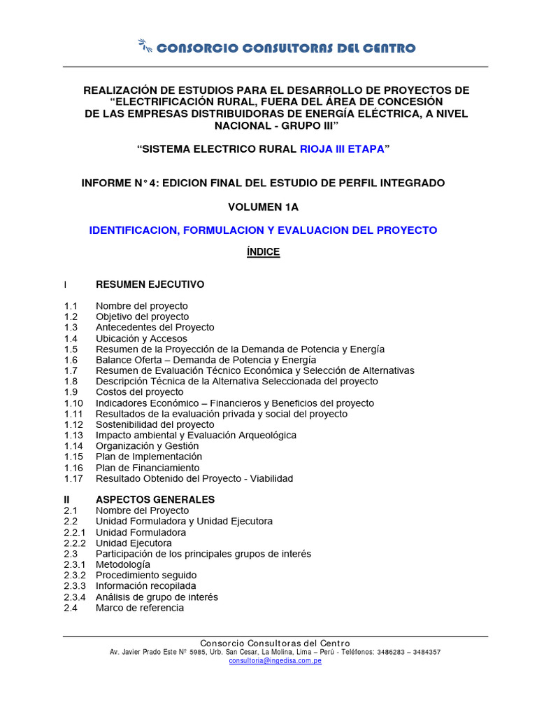 Proyecto Ser Rioja | PDF