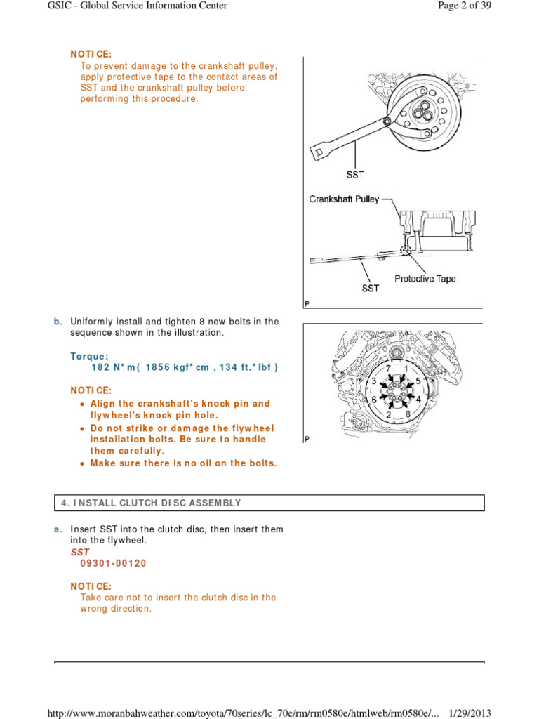 ENGINE VDJ79 Workshop ASSEMBLY INSTALLATION - 2 | PDF