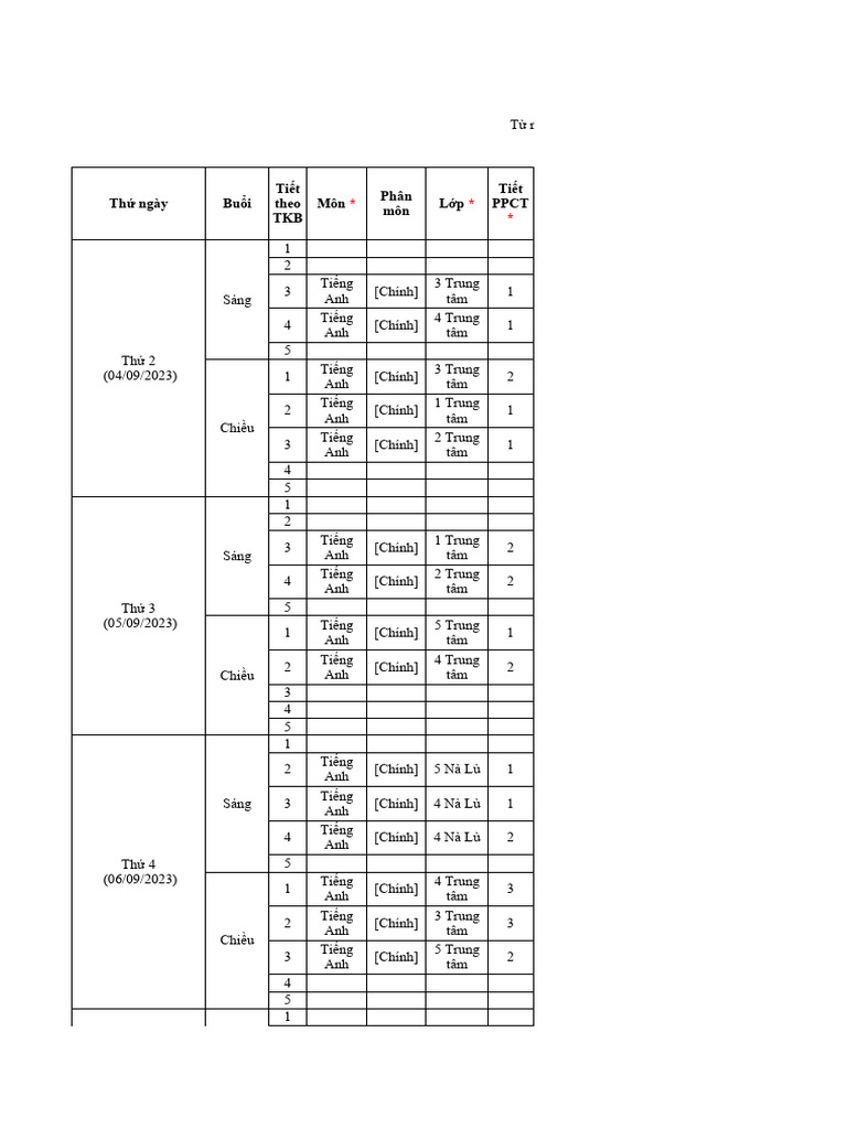 PhieuBaoGiang (04 09 2023-10 09 2023) | PDF PhieuBaoGiang (04 09 2023-10 09 2023) | PDF