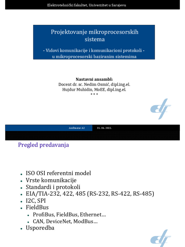 Predavanje 12 | PDF