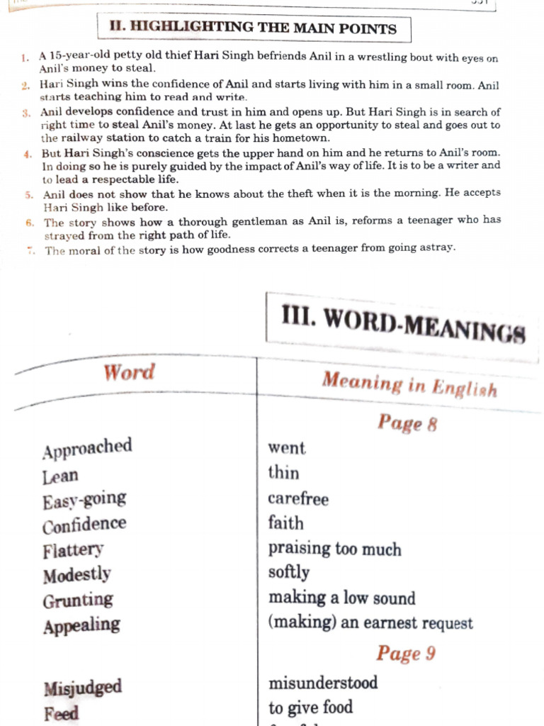 L 2 THE THIEF'S STORY Textual | PDF | Theft