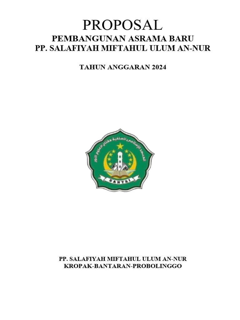 Proposal Pak Yai | PDF