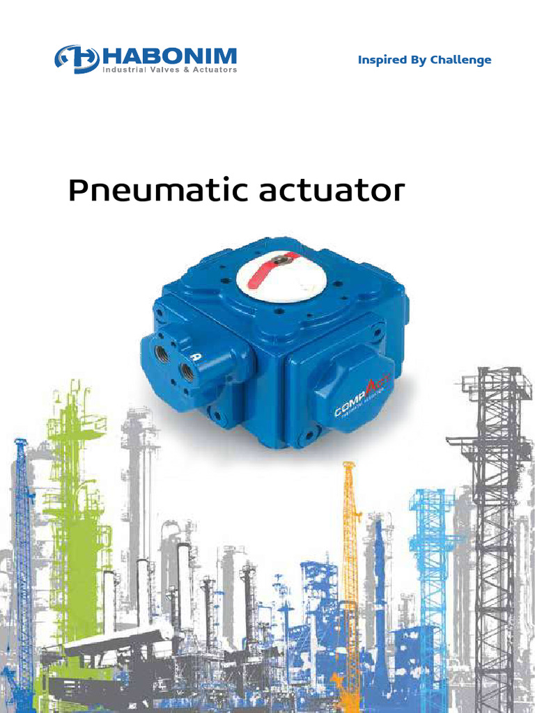 Pneumatic Actuator 2018 Catalog | PDF | Piston | Actuator