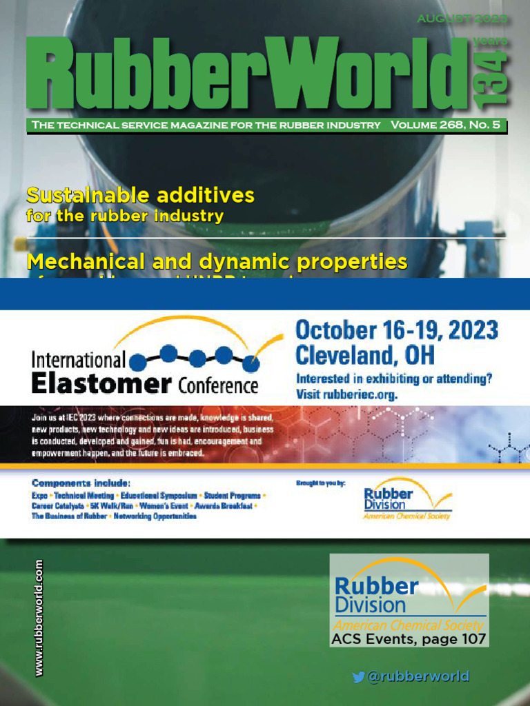 Rubber World Magazine 2023-08 Aug | PDF