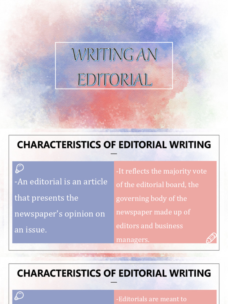 Lesson 11 (Editorial) | PDF | Thought | Newspapers