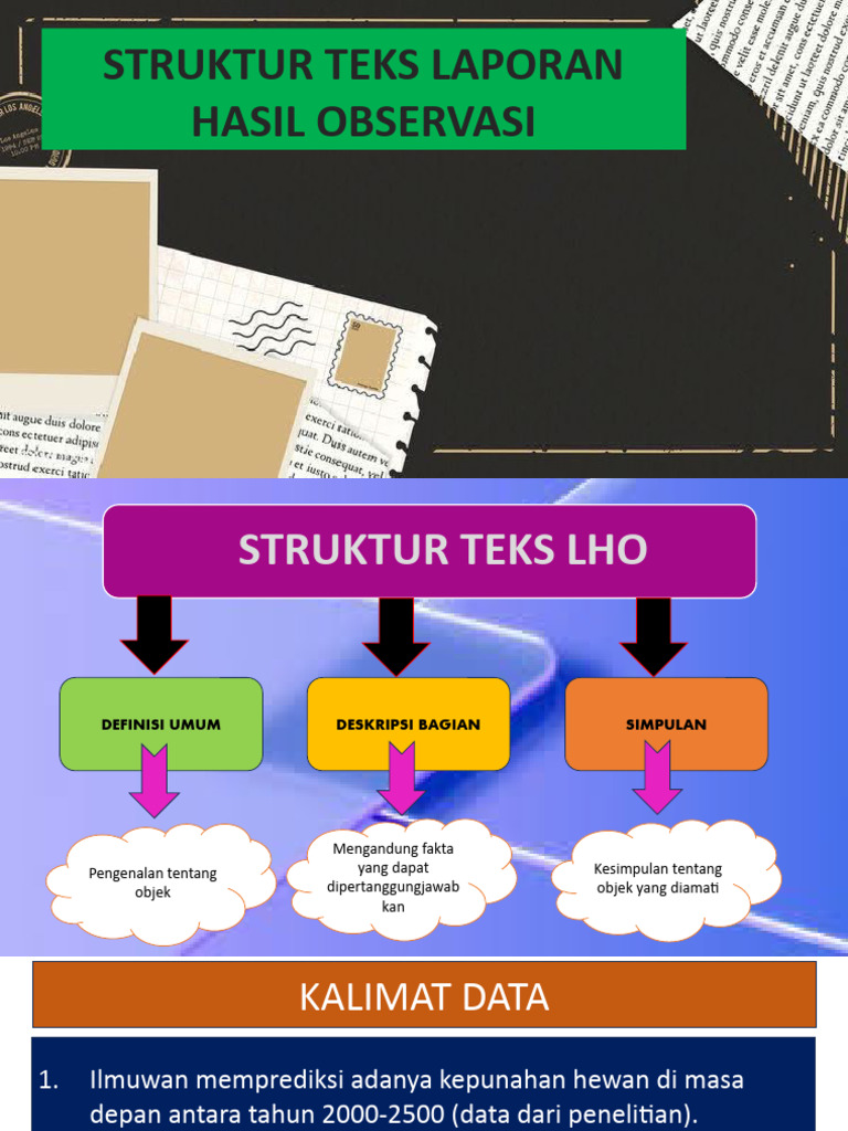 Struktur Teks Lho | PDF