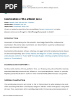 Quincke Sign in Aortic Regurgitation | PDF | Blood Pressure | Pulse