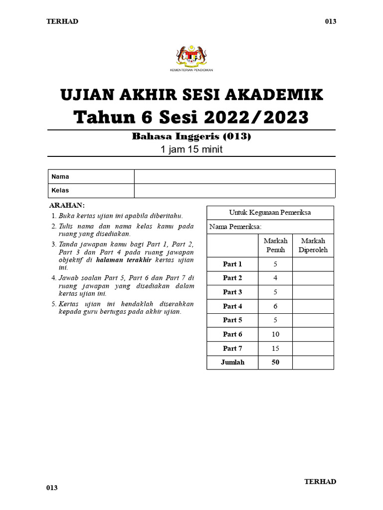 BI THN 6 013 | PDF | Hobbies