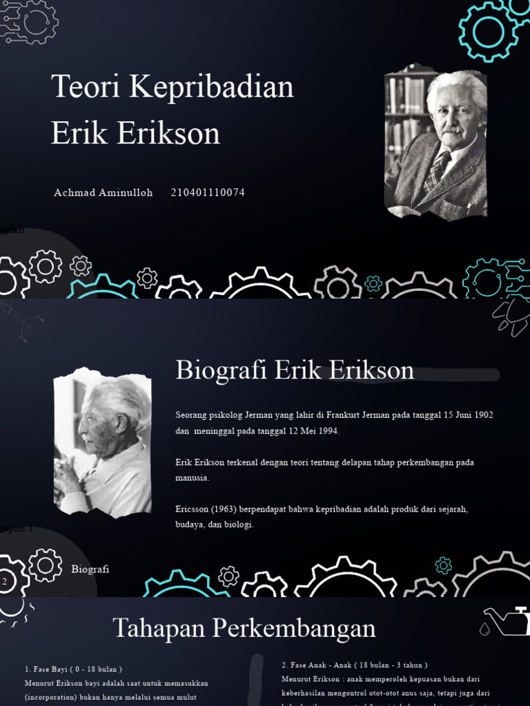 Achmad Amin, Teori Erik Erikson | PDF