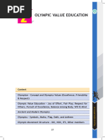 Olympic and Paralympic Values in Sport | PDF | Sports