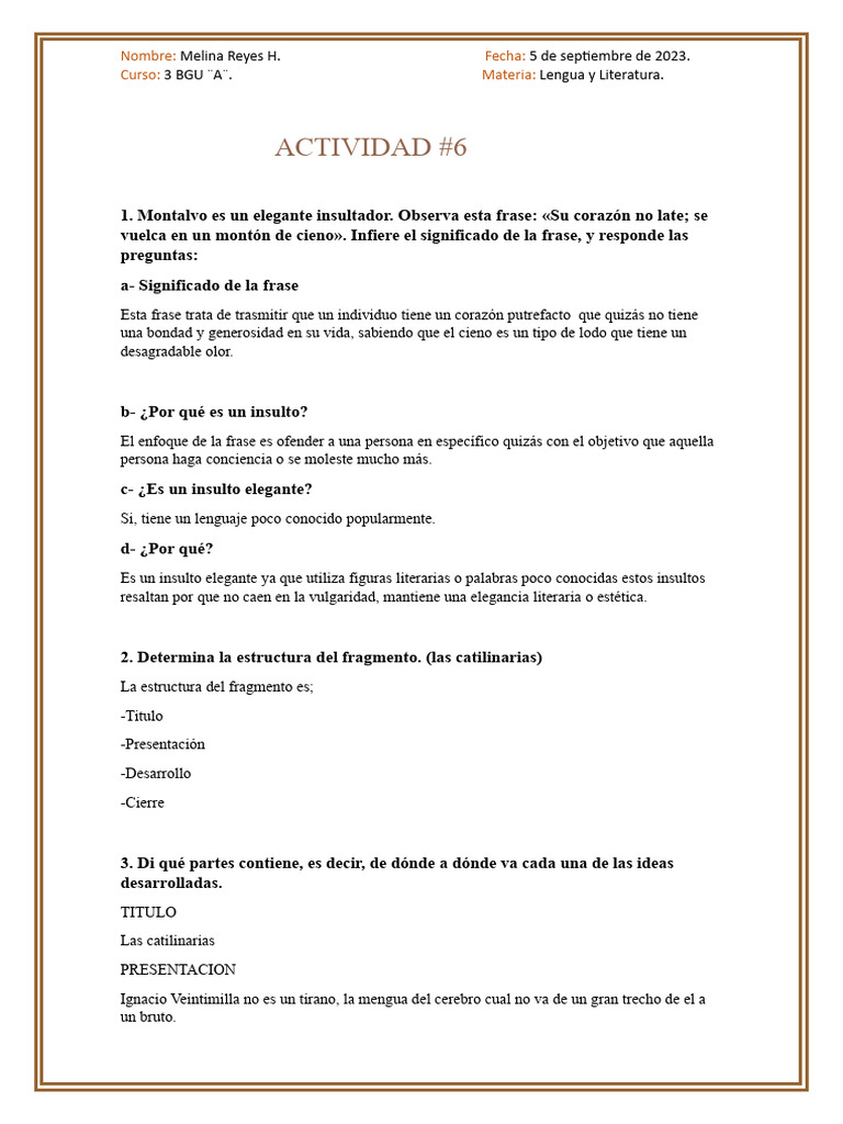 Actividad 6 | PDF