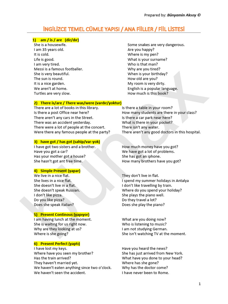English Verb Structures Guide | PDF | Language Mechanics | Grammar