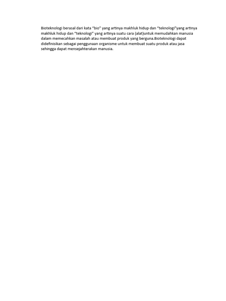 Definisi Umum Bio | PDF | Ilmu Sosial | Kesehatan Holistik