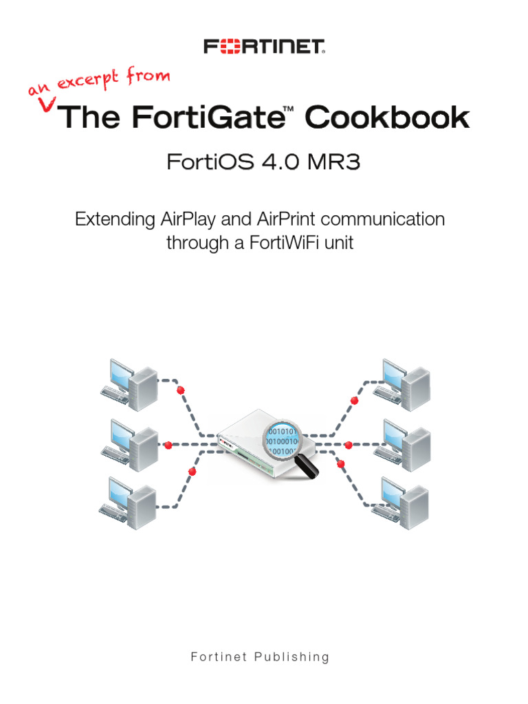 AirPlay and AirPrint Communication Through A FortiWiFi Unit | PDF