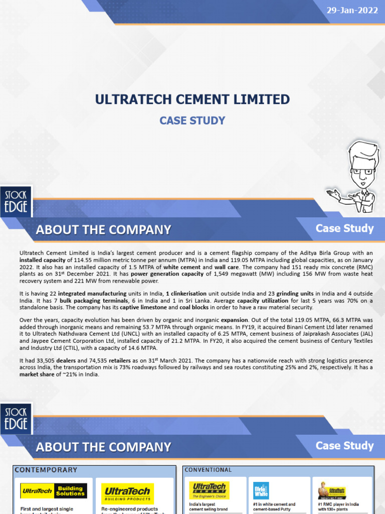 EdgeReport ULTRACEMCO CaseStudy 28 01 2022 160 | PDF | Investing | Debt
