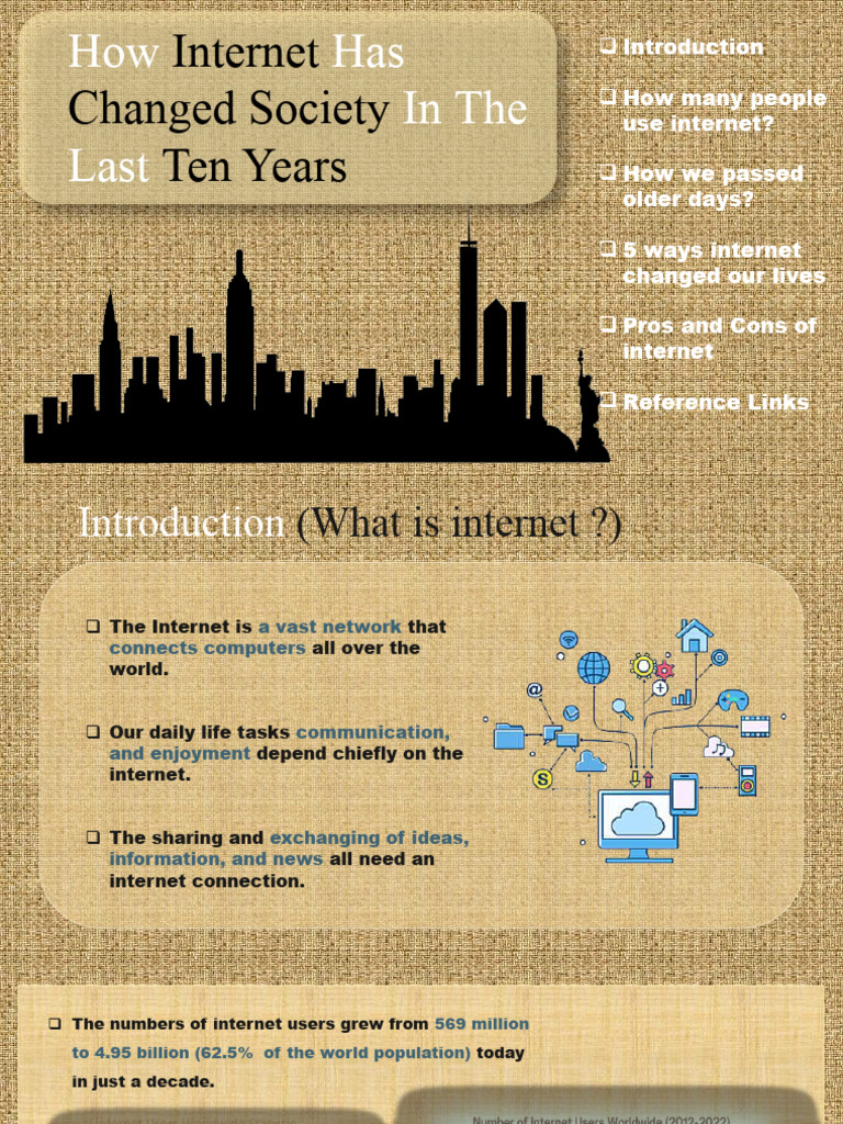 Impact of Internet on Society Today | PDF | Internet | Mass Media