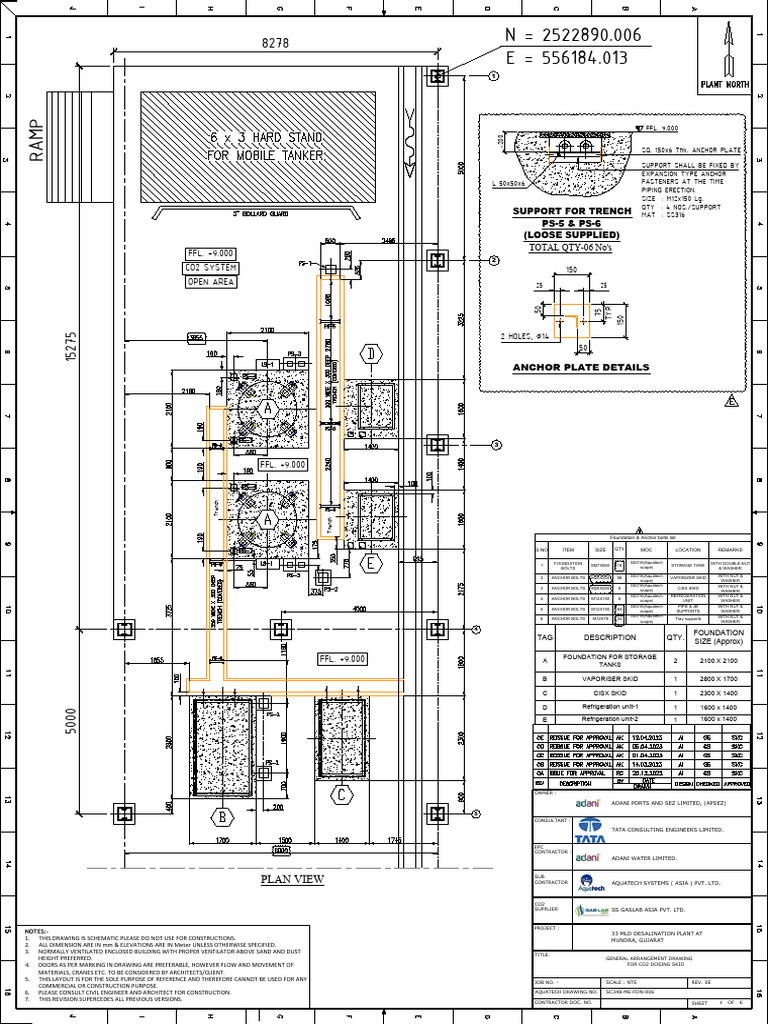 Sc348 Me Fdn 006 Re Foundation Drawing Pdf Nut Hardware