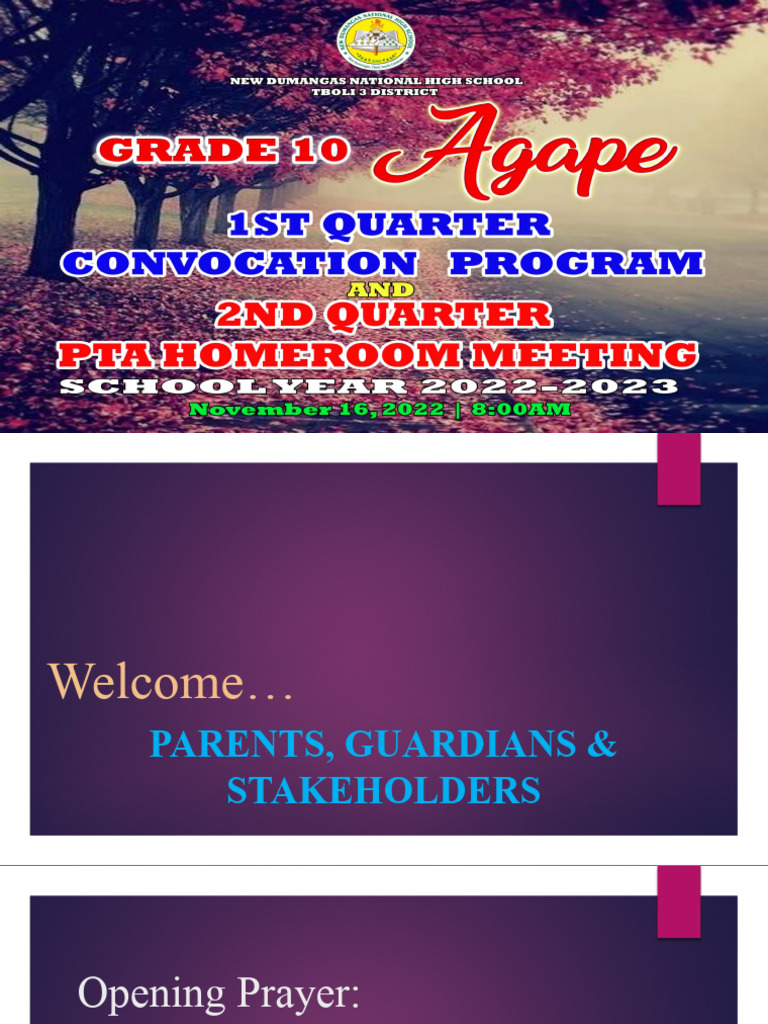 HRPTA Meeting | PDF | Wellness