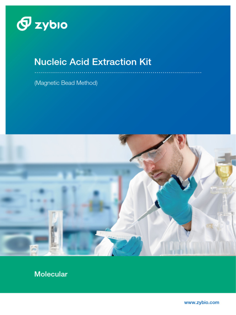Nucleic Acid Extraction Kit Guide | PDF | Polymerase Chain Reaction ...