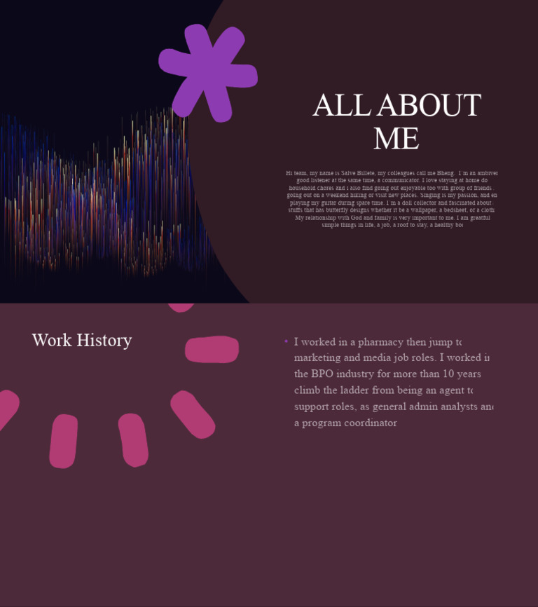 All About Me | PDF