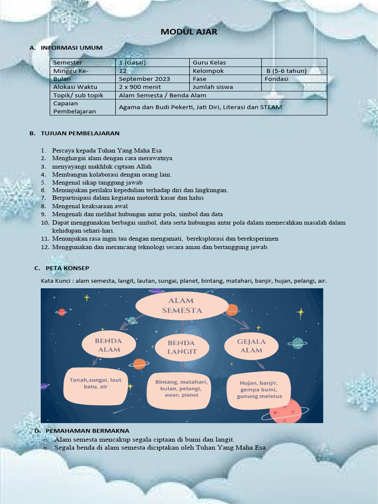 Modul Alam Semesta | PDF