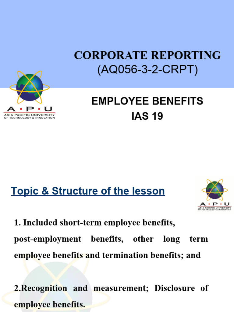 Chapter 8 Employee Benefits | Download Free PDF | Defined Benefit Pension Plan | Pension