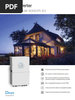 Deye Inverter Datasheet Overview | PDF | Alternating Current | Computer ...