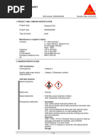 MSDS Cement Tiga Roda - Dec 2019 | PDF | Personal Protective Equipment | Materials