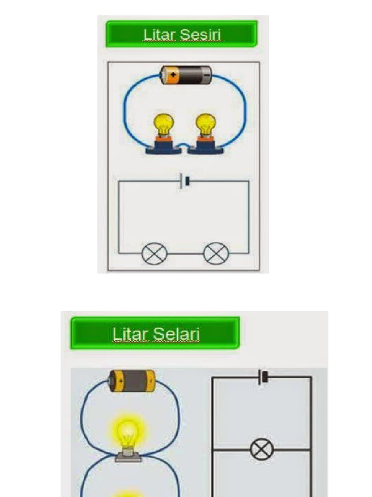 Gambar Litar Selari Dan Bersiri | PDF