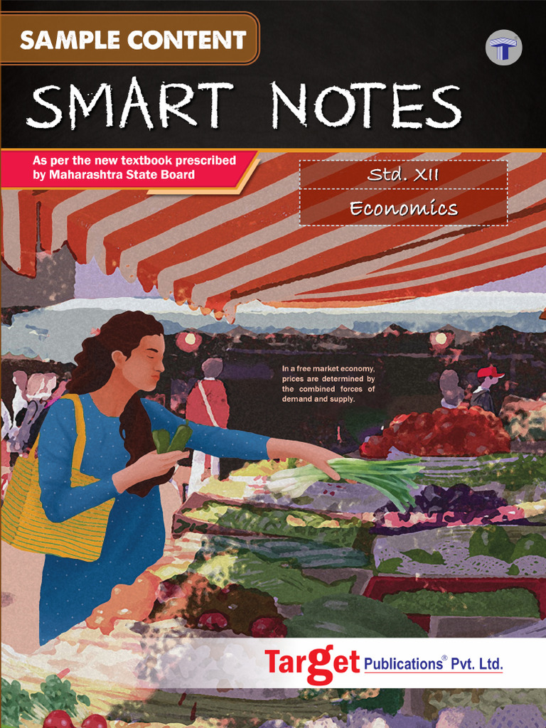 12th Commerce Economics Smart Notes | PDF | Macroeconomics | Microeconomics