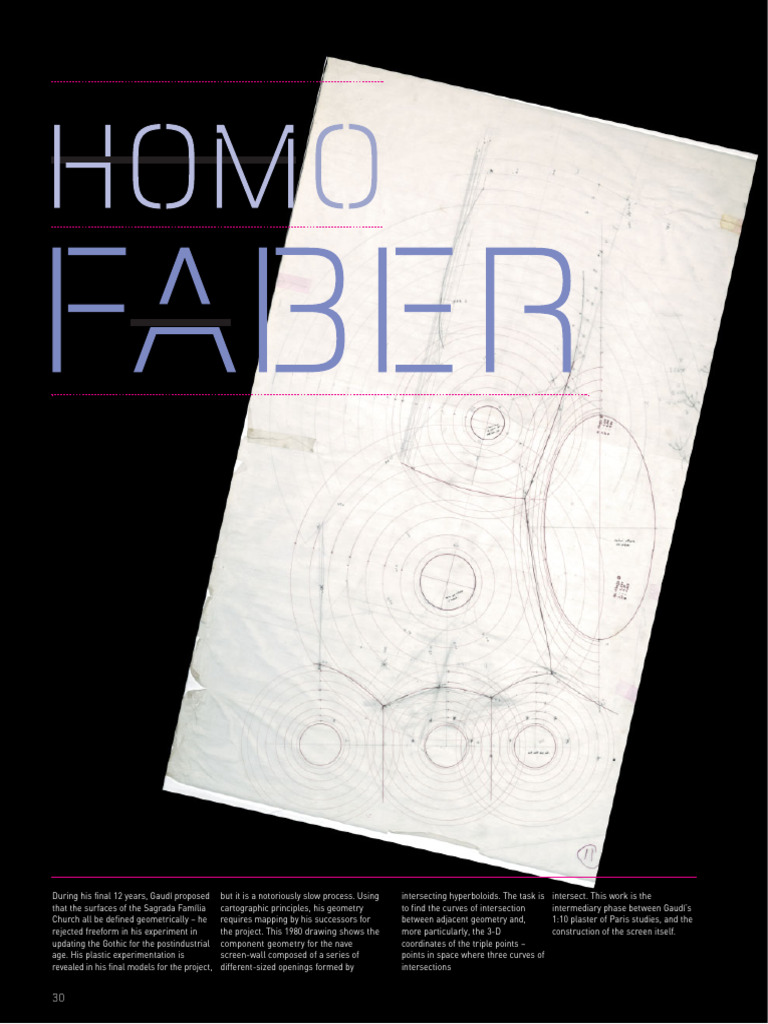 Gaudí's Sagrada Família: Geometry and Design | PDF | Computer Aided ...