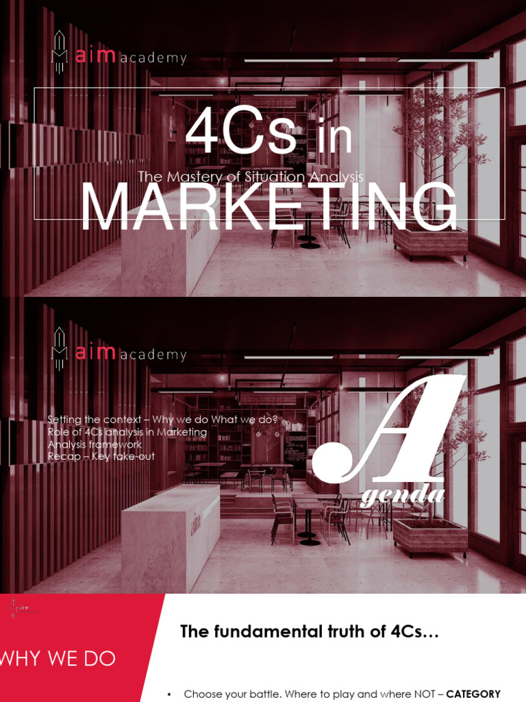 AIM-HOM-4Cs Framework-Mr Minh Hà | PDF