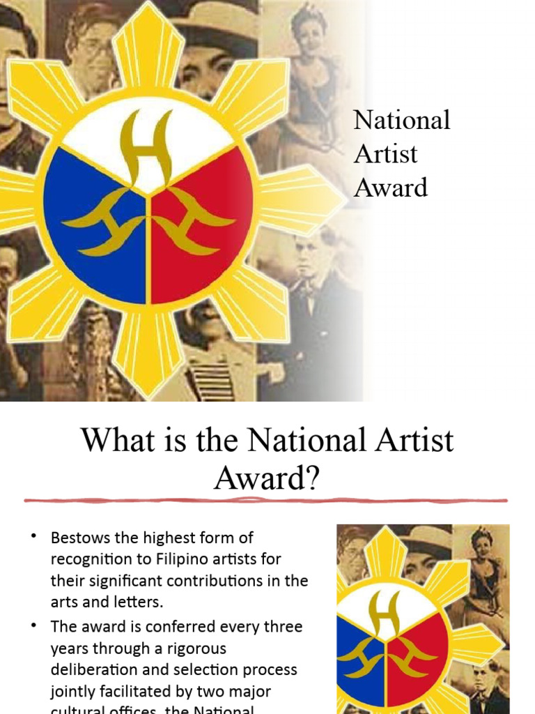 Overview of the National Artist Award | PDF | Philippines