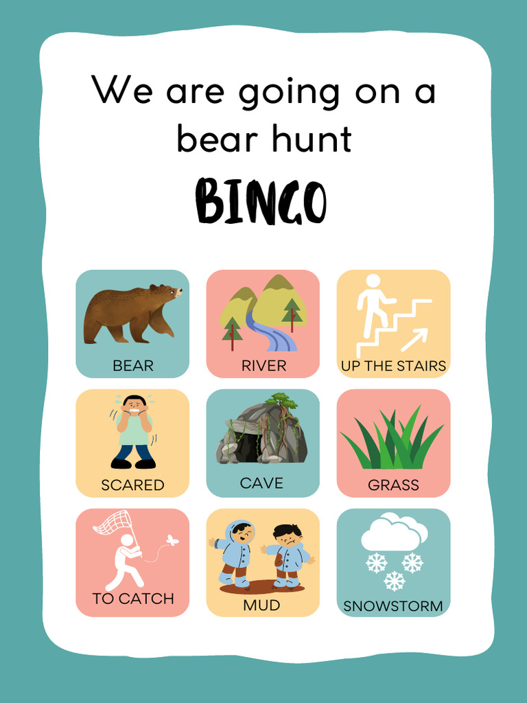 We Are Going On A Bear Hunt | PDF