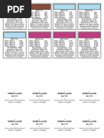 Monopoly Chance & Community Chest Cards Template | PDF | Payments | Taxes