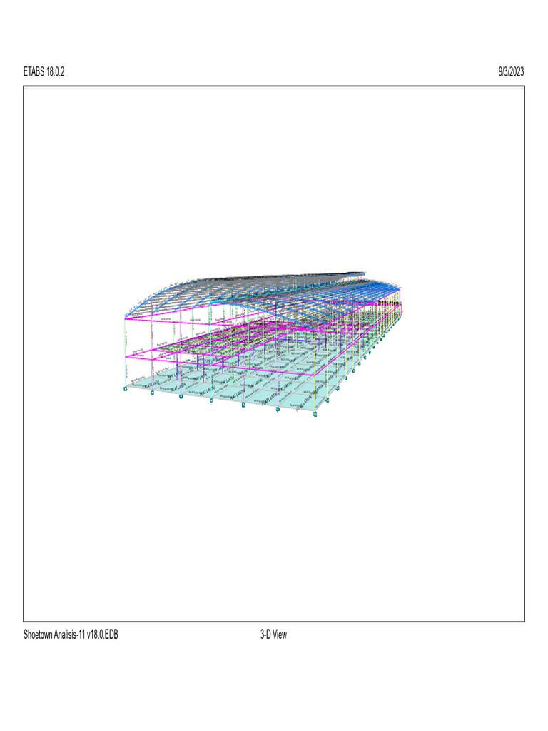 Etabs 18.0.2-3-D 2 | PDF